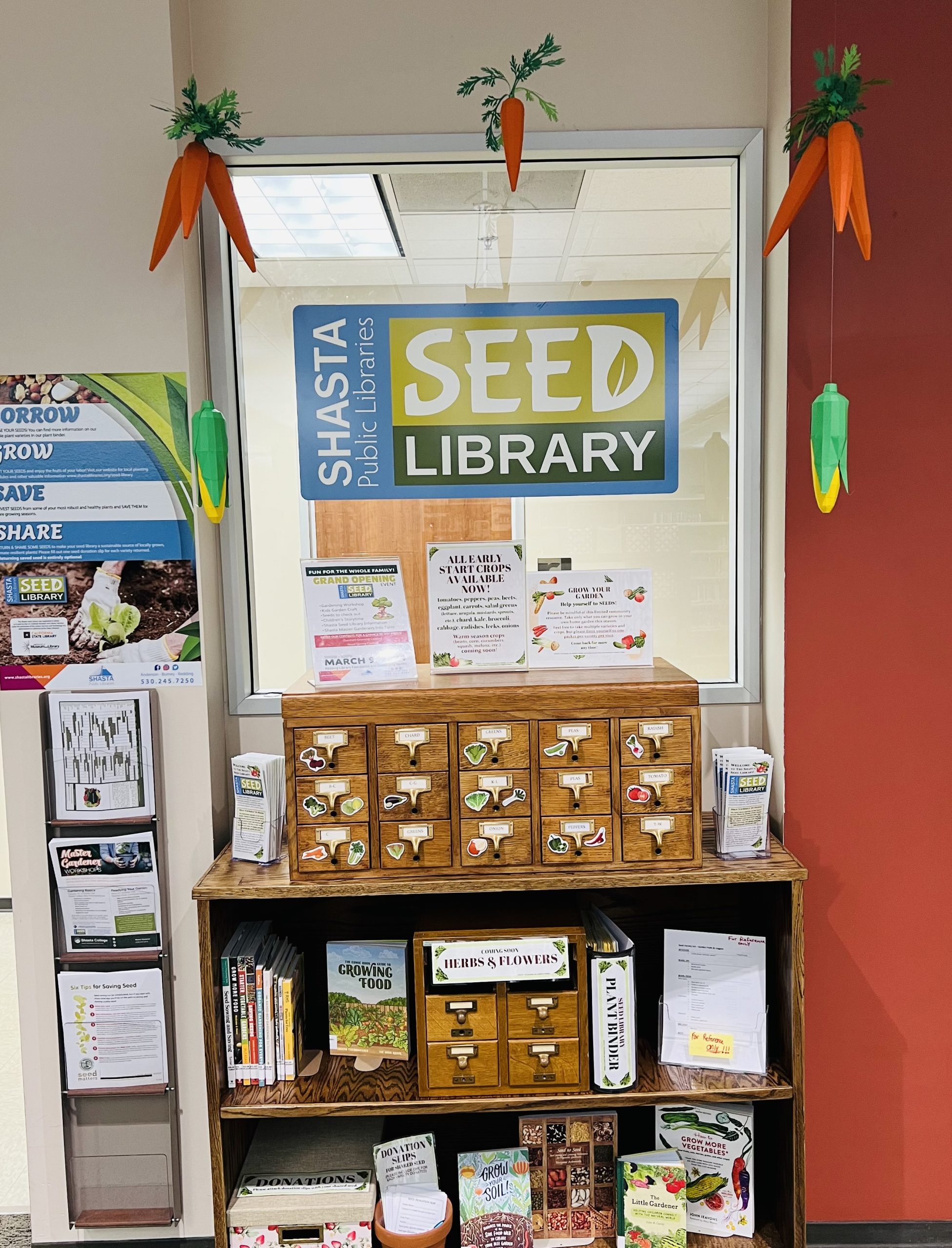 Shasta Seed Library | Shasta Public Libraries