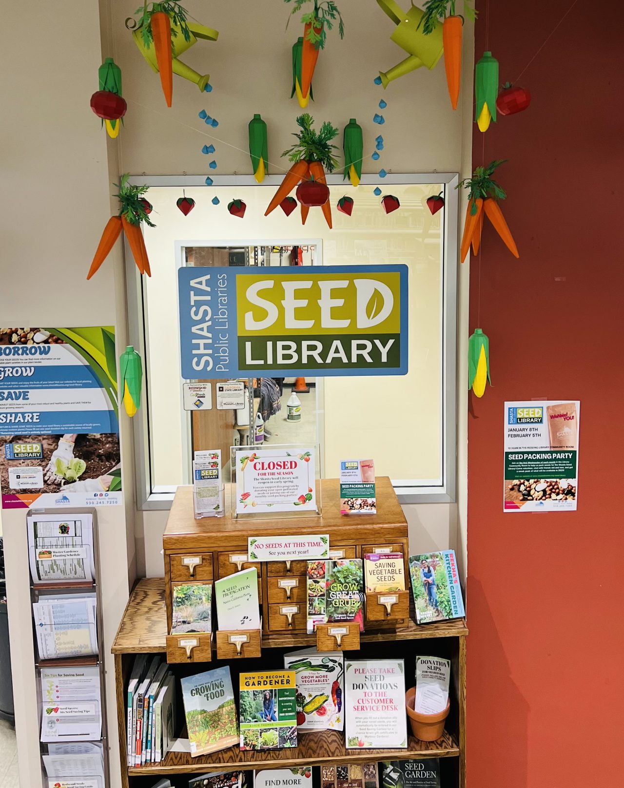 Shasta Seed Library | Shasta Public Libraries